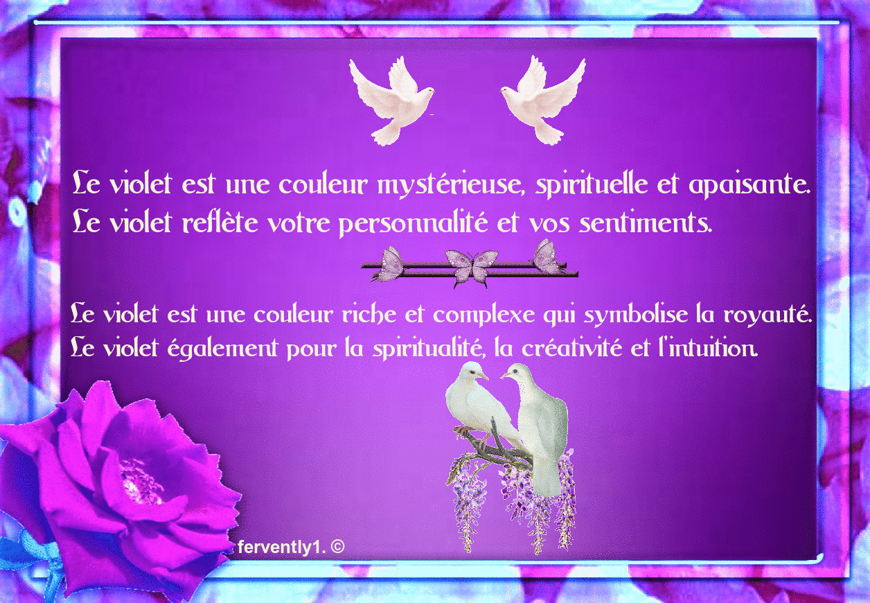 les couleurs et leurs significations